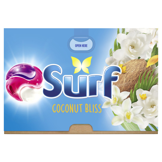 Surf Tropical Lily Detergent Capsules | Surf