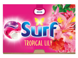 Surf Tropical Lily Detergent Capsules | Surf