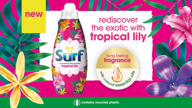 Surf’s fragrant laundry detergents | Surf